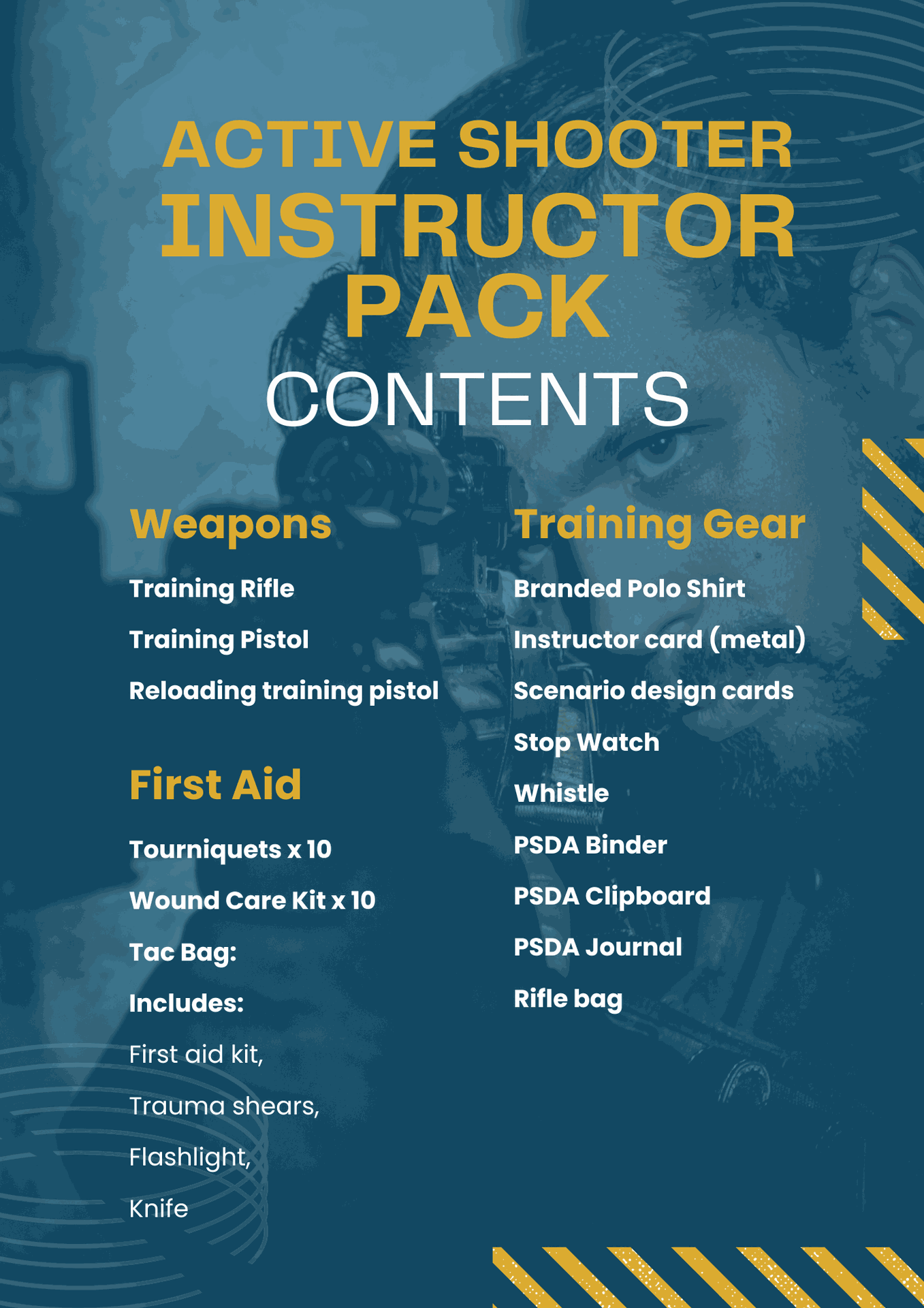 Timetable | Active Shooter Certification